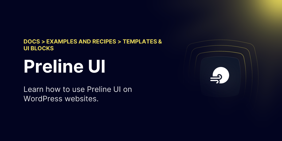 Preline UI · WindPress